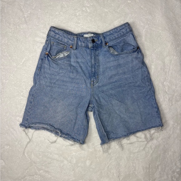 H&M | Shorts | Hm Blue Denim Women Shorts | Poshmark